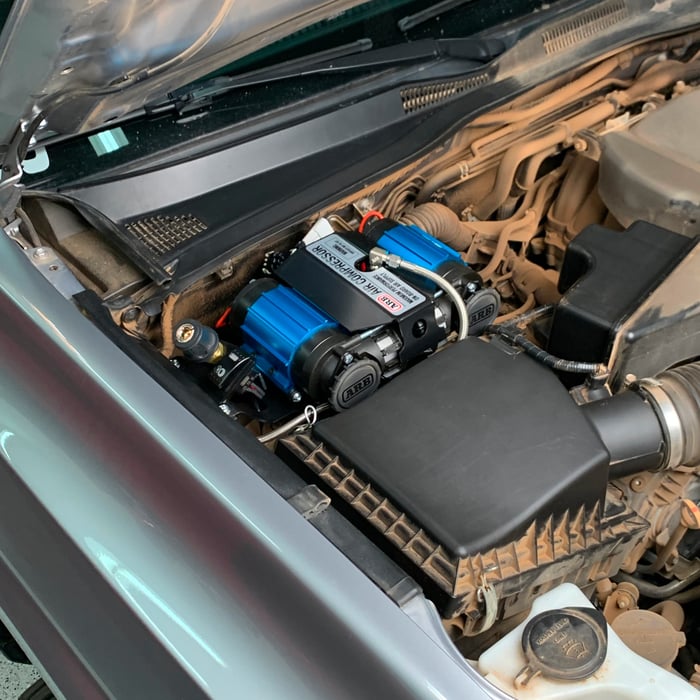 Grimm OffRoad 2016-2023 Toyota Tacoma ARB Twin Compressor Under Hood M